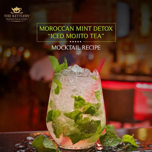 Moroccan Mint Detox Iced Mojito Tea: Recipe